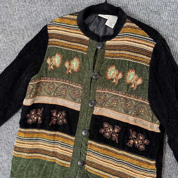 White Stag | Jackets & Coats | Womens L Chenille Jacket Olive Green ...